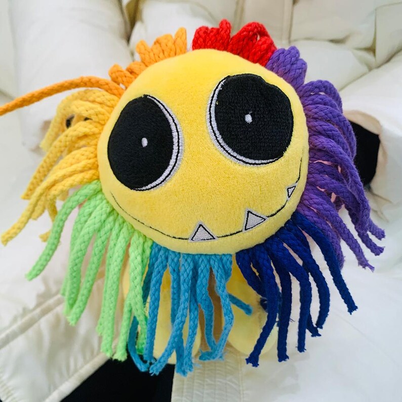 Horror Yarnaby Plush Toy Monster Lion Stuffed Doll Soft Kawaii Animal ...