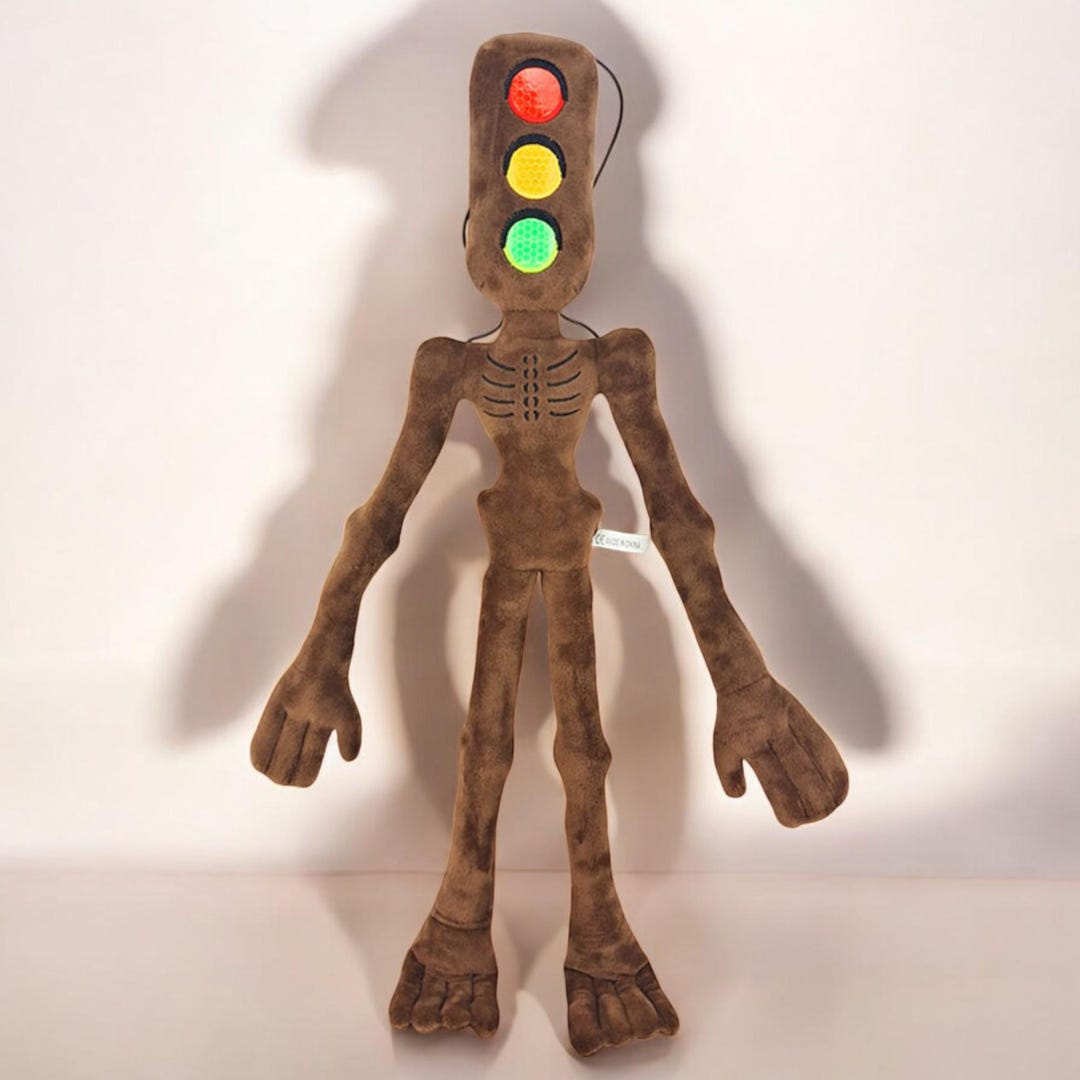 Siren Head Plush Toy, Spooky Man Figure Doll, Horror Movie Creature ...