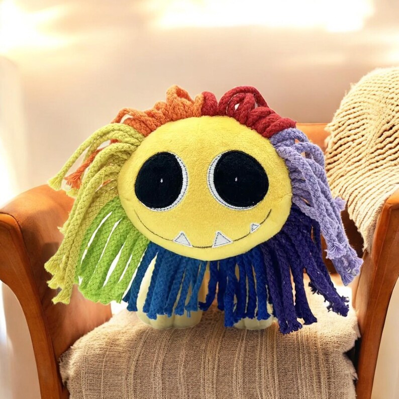 Horror Yarnaby Plush Toy Monster Lion Stuffed Doll Soft Kawaii Animal ...