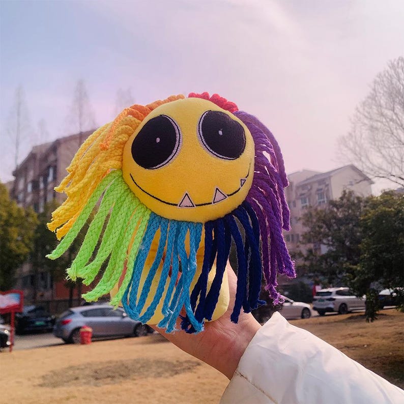 Horror Yarnaby Plush Toy Monster Lion Stuffed Doll Soft Kawaii Animal ...