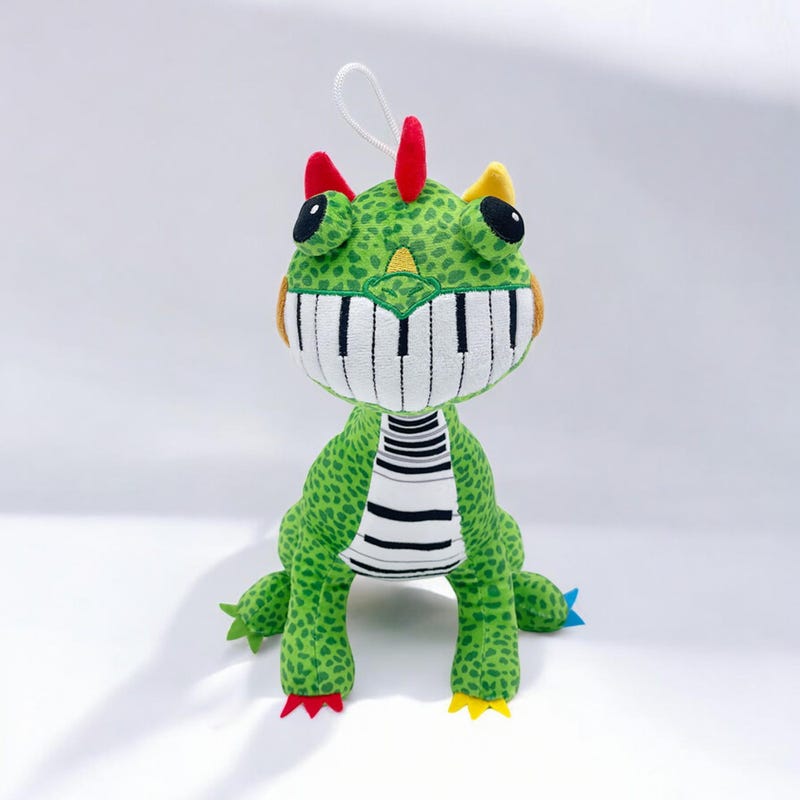Pianosaurus Plush - Etsy