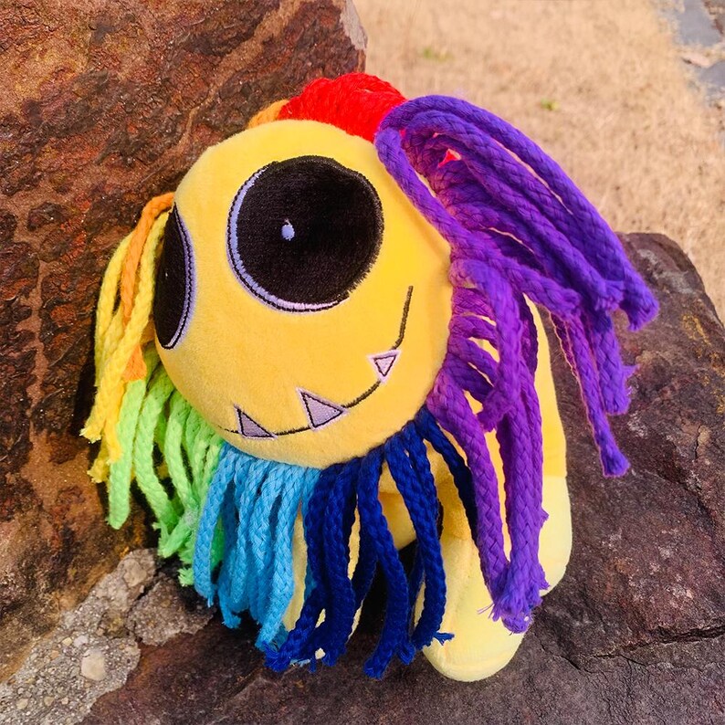 Horror Yarnaby Plush Toy Monster Lion Stuffed Doll Soft Kawaii Animal ...