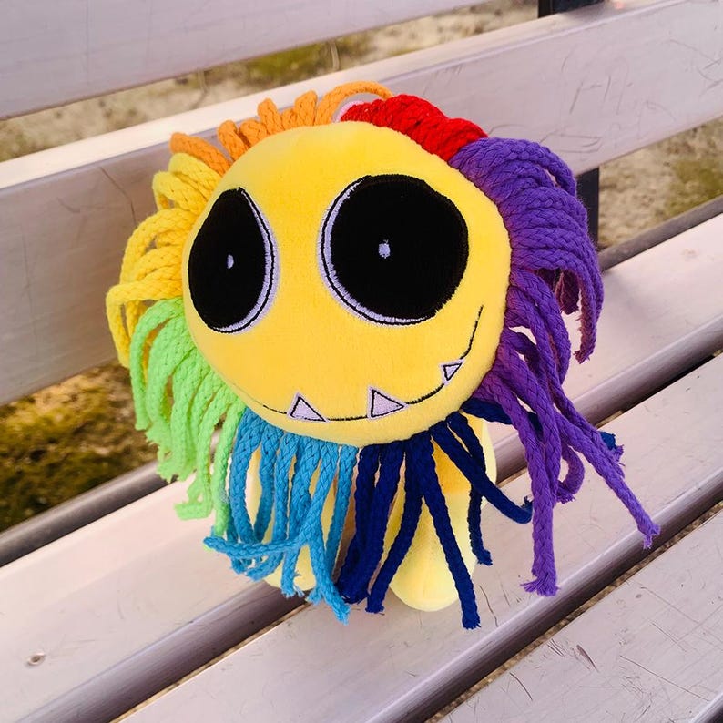 Horror Yarnaby Plush Toy Monster Lion Stuffed Doll Soft Kawaii Animal ...