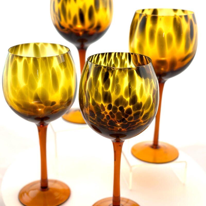 Tortoise Shell Glass - Etsy