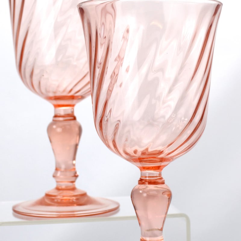 Pink Goblets - Etsy