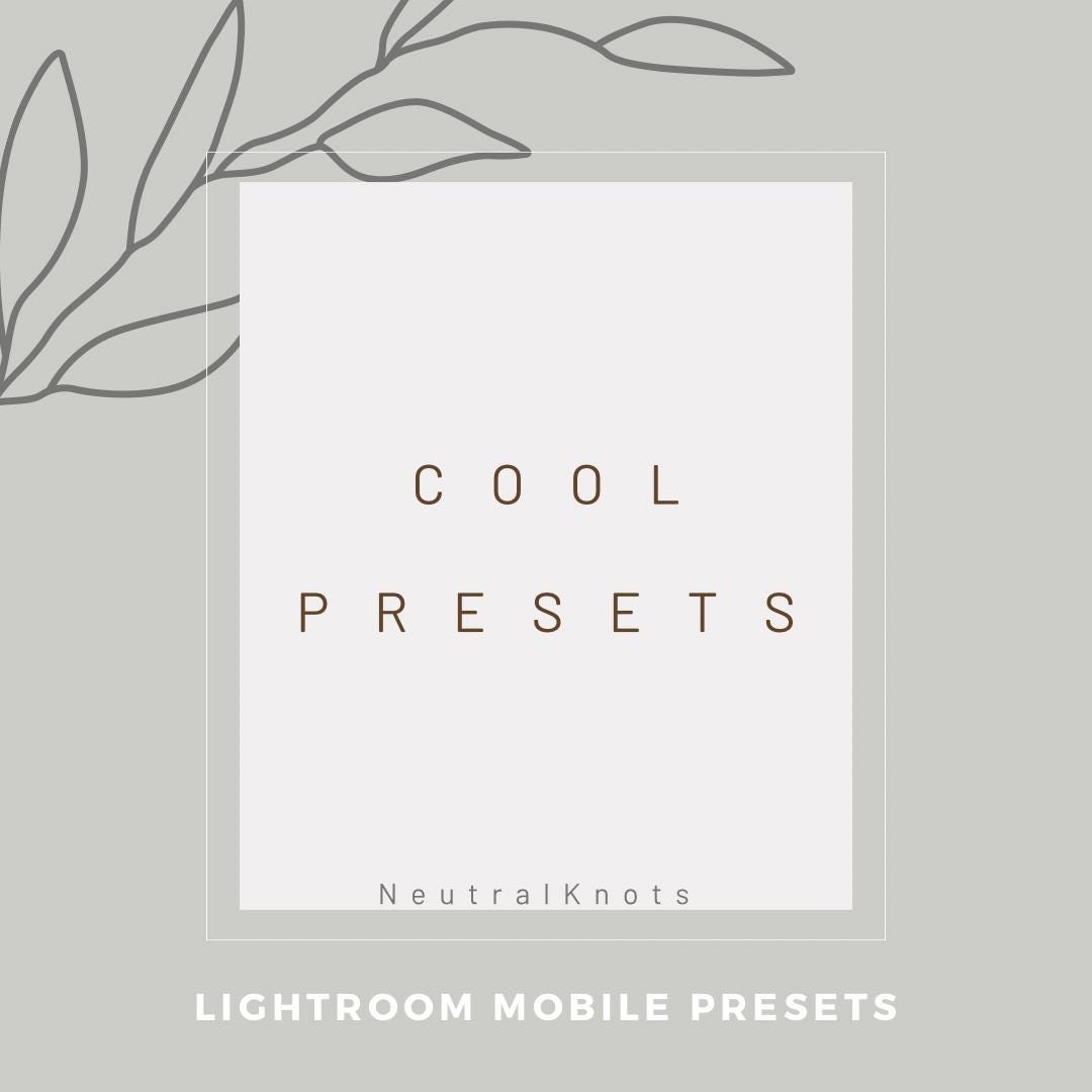 COOL Presets - Presets, Cool Presets, Cool - Etsy