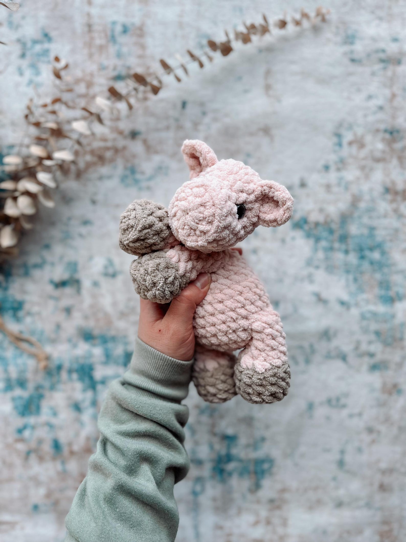 Mini Payton Pig Plushie Pattern - No Sew Pattern | Pig Pattern | Pig ...
