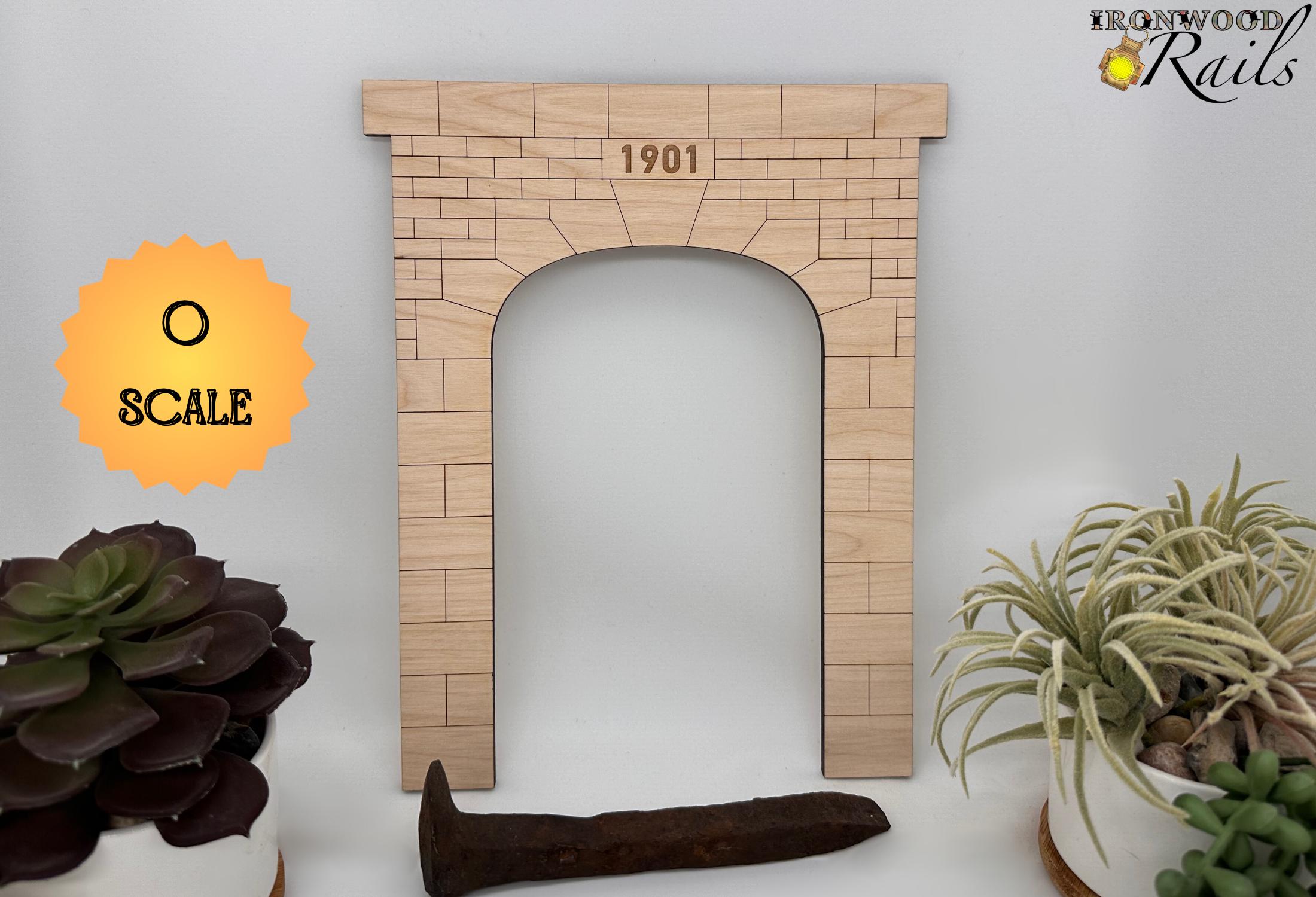 O Scale Unfinished Stone Tunnel, Train Portals, Railroad Modeling - Etsy
