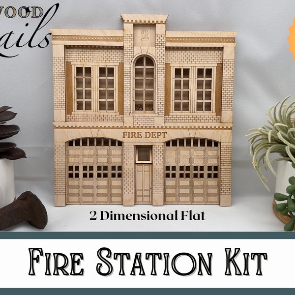 Fire Station - Etsy