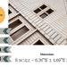S Scale Model Two Dimensional Farmhouse Kit, Flat Back Model ...