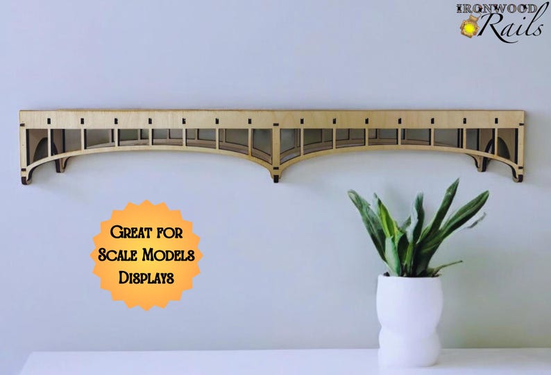 Arched Bridge Shelf Kit - Etsy