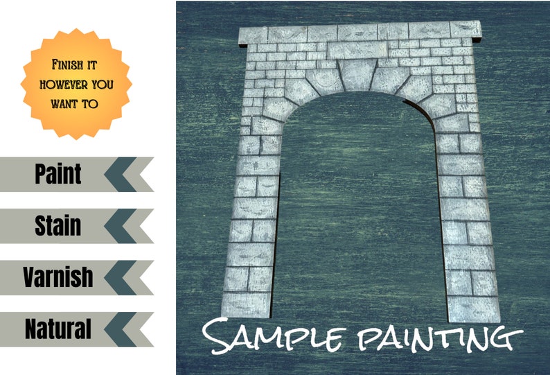 G Scale Unfinished Stone Tunnel, Train Portal, Railroad Modeling - Etsy