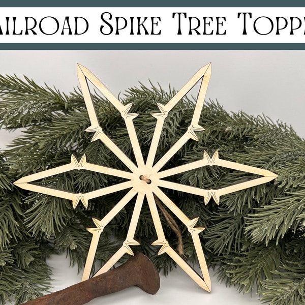 Spike Tree Topper - Etsy