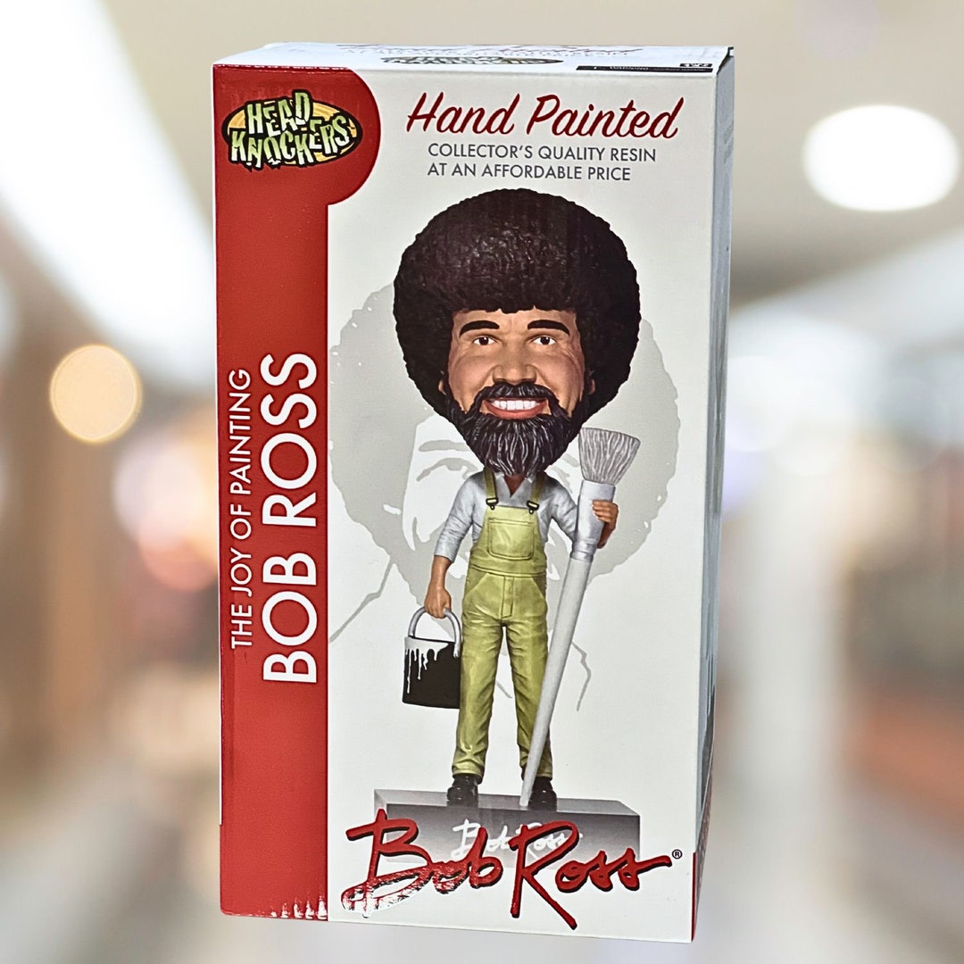 Bob Ross Hand Painted, Collectors Quality Resin, the Joy of Painting ...