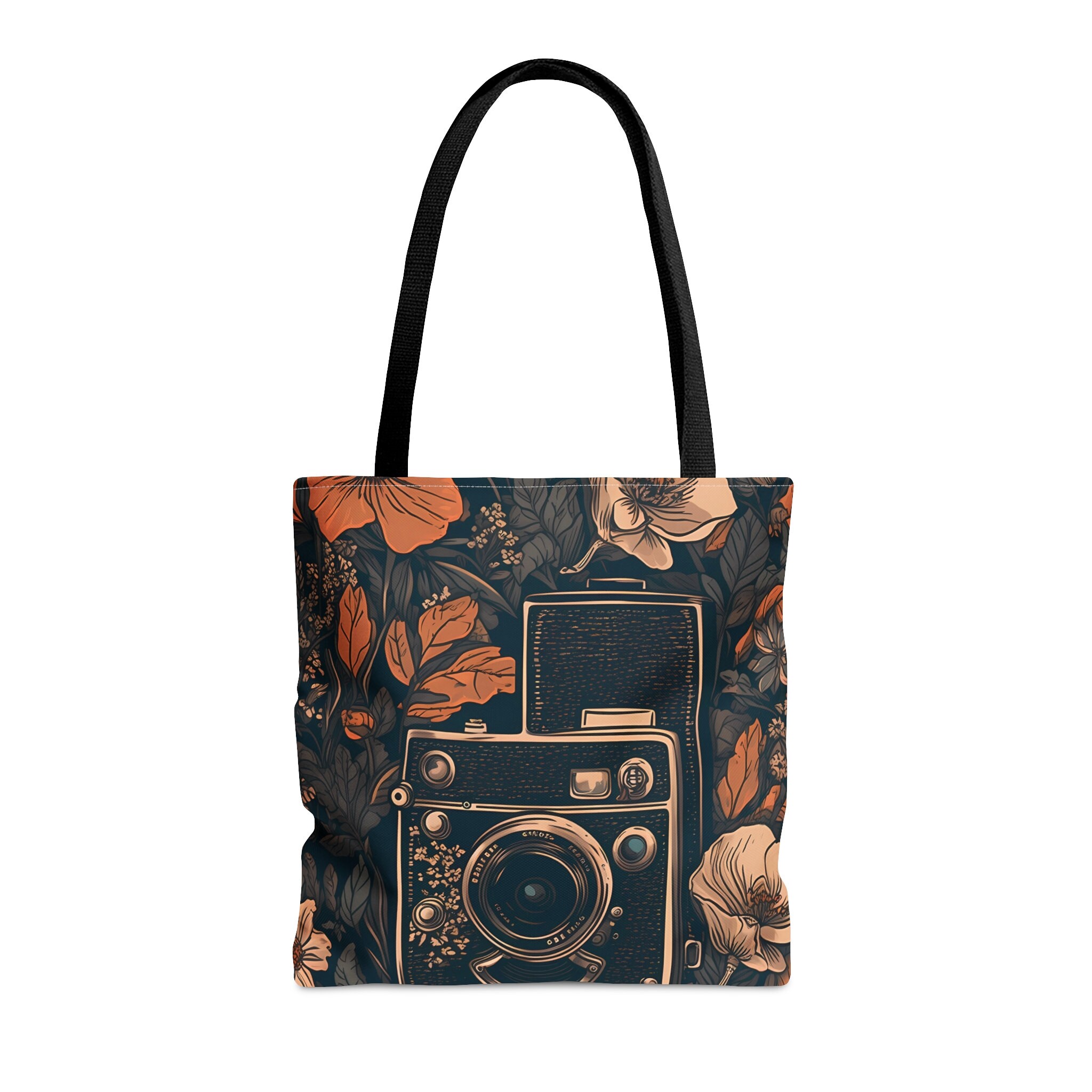 Film Retro Camera Bag, Wild Flowers, Trip Bag, Laptop Tote Bag - Etsy