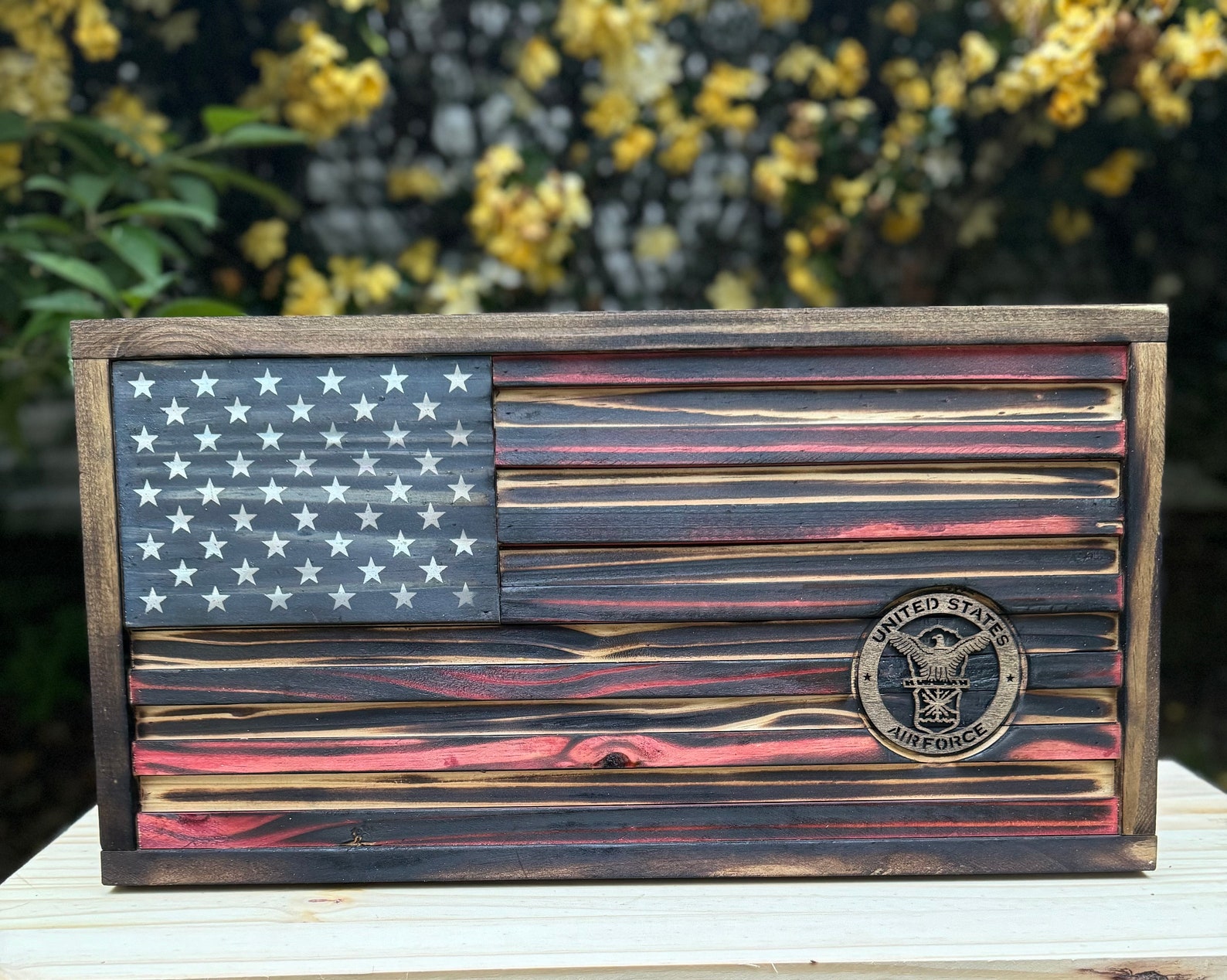 American Flag Wall Art (handmade From Reclaimed Lumber!) - Etsy