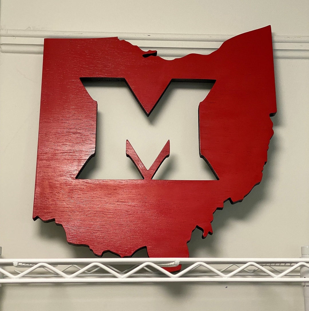 Miami Ohio Wood Sign - Etsy