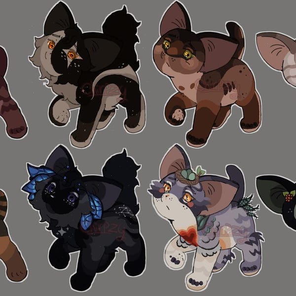 Warrior Cats Base Art - Etsy
