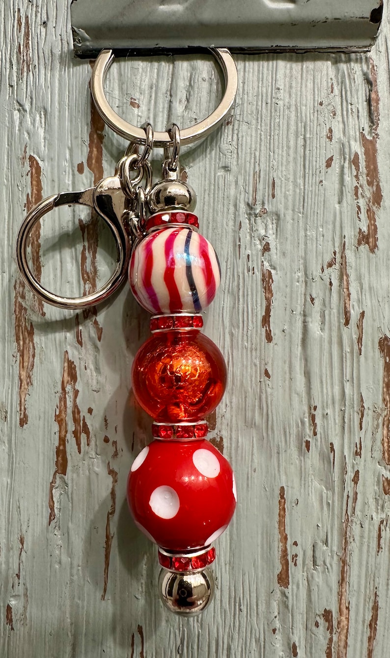 Beaded Keyrings - Etsy
