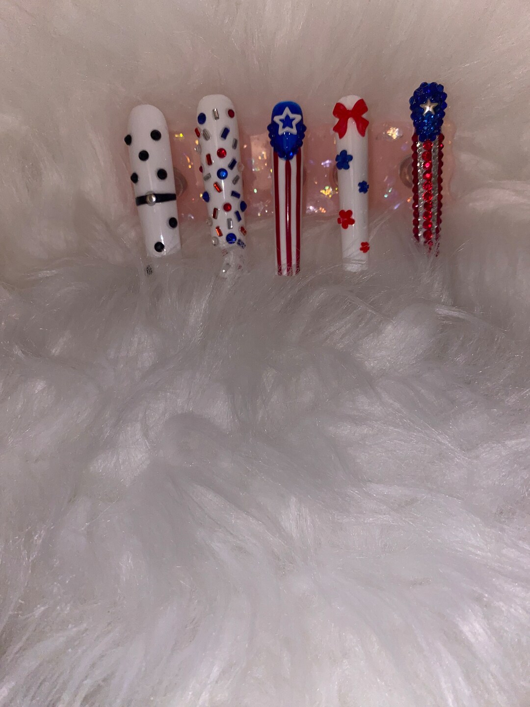 XXXL Puerto Rico Nails - Etsy