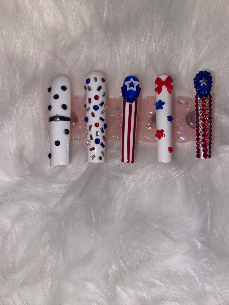 XXXL Puerto Rico Nails - Etsy