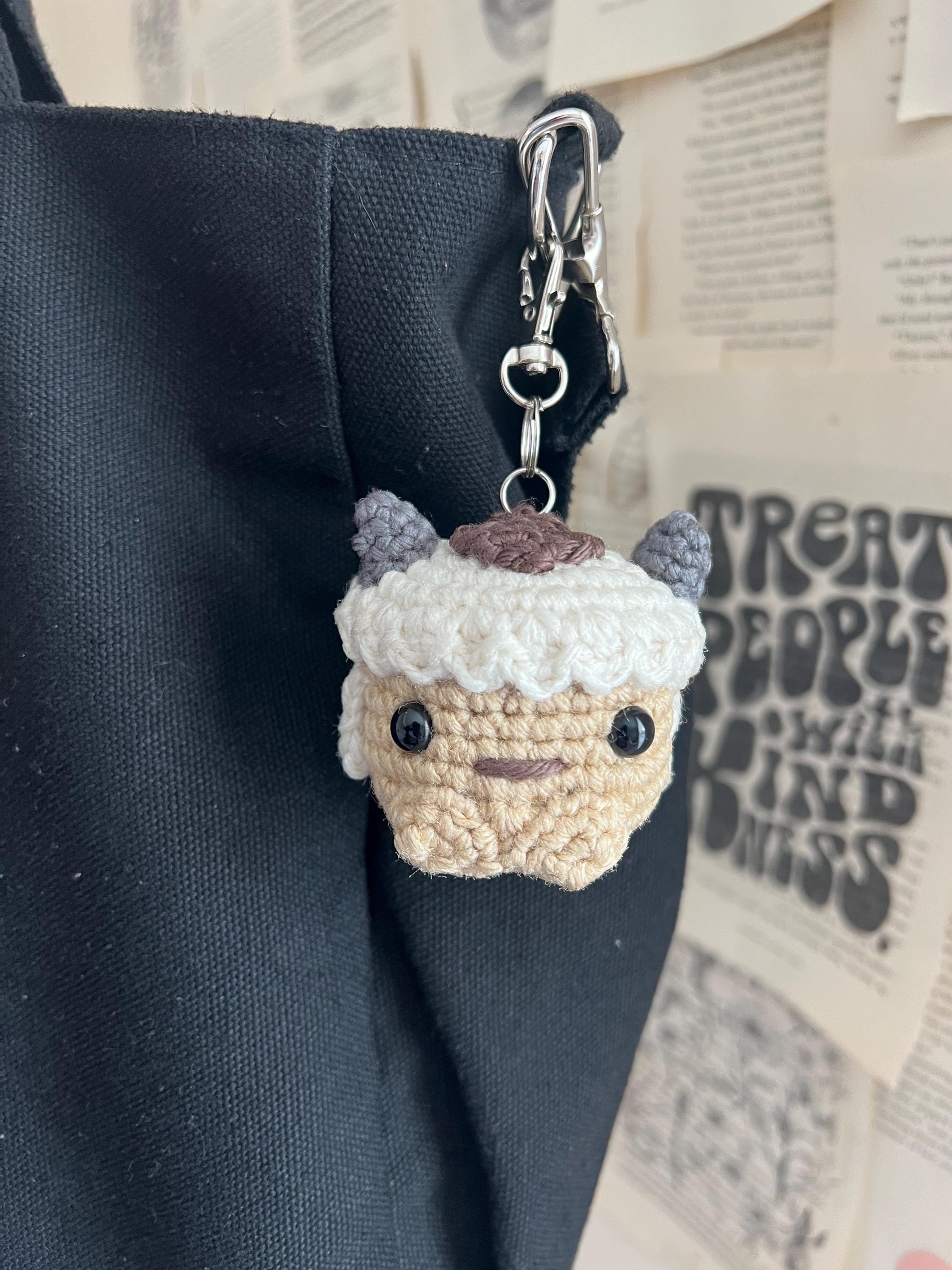 Appa Amigurumi Keychain - Etsy