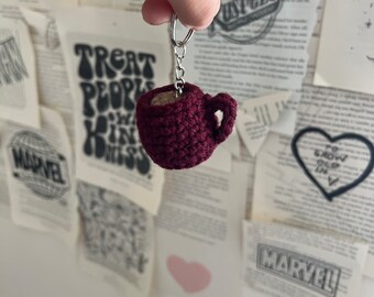 Coffee Cup Keychain Crochet Pattern - Etsy