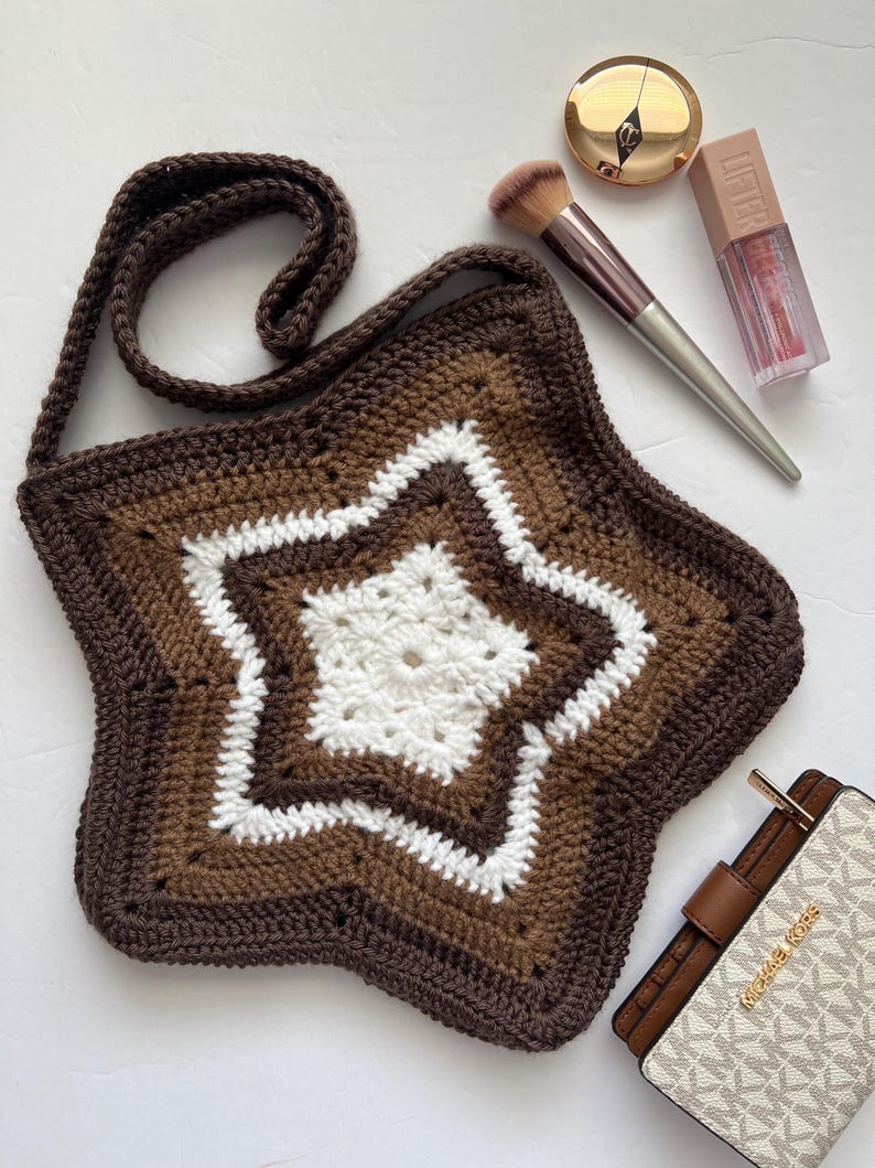 Crochet Star Tote Bag - Etsy