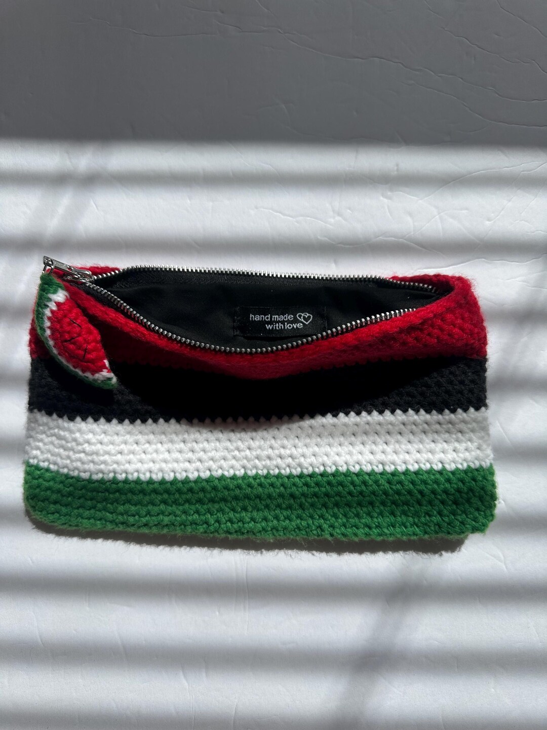Palestine Themed Crochet Pouch - Etsy