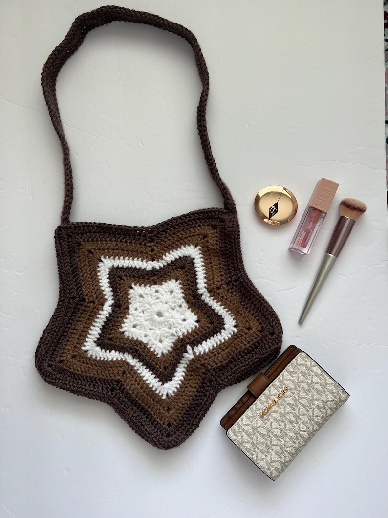 Crochet Star Tote Bag - Etsy