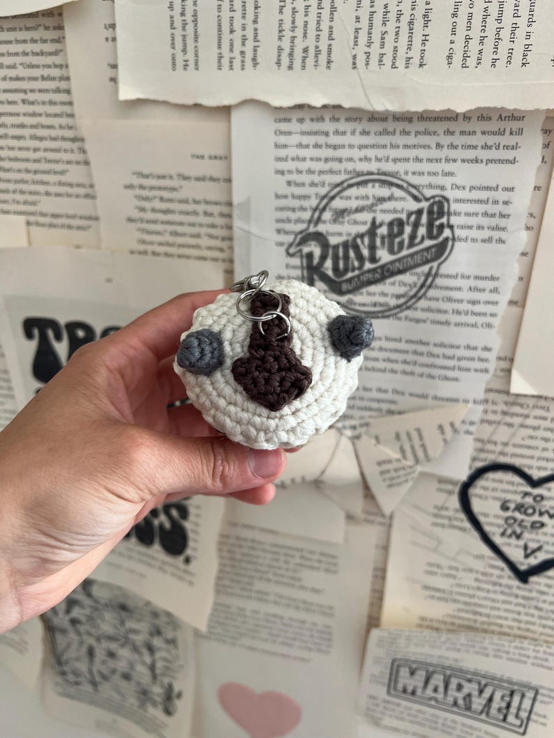 Appa Amigurumi Keychain - Etsy