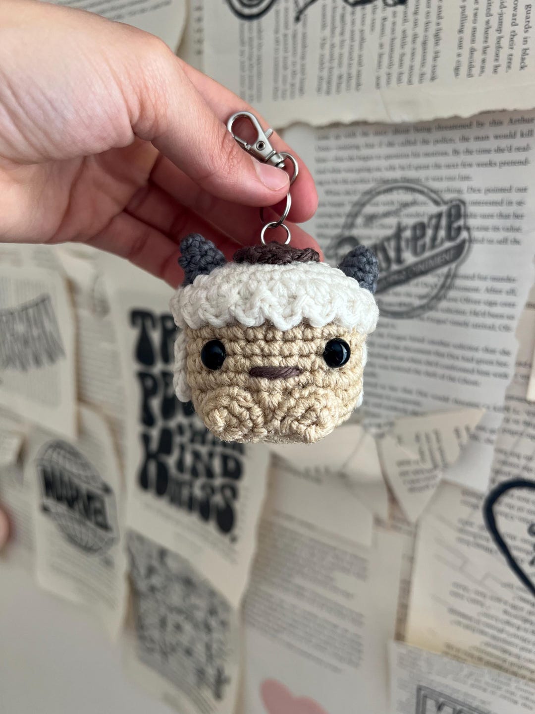 Appa Amigurumi Keychain - Etsy