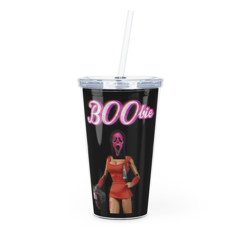 Boobie Ghostface Killer Barbie Tumbler - Etsy