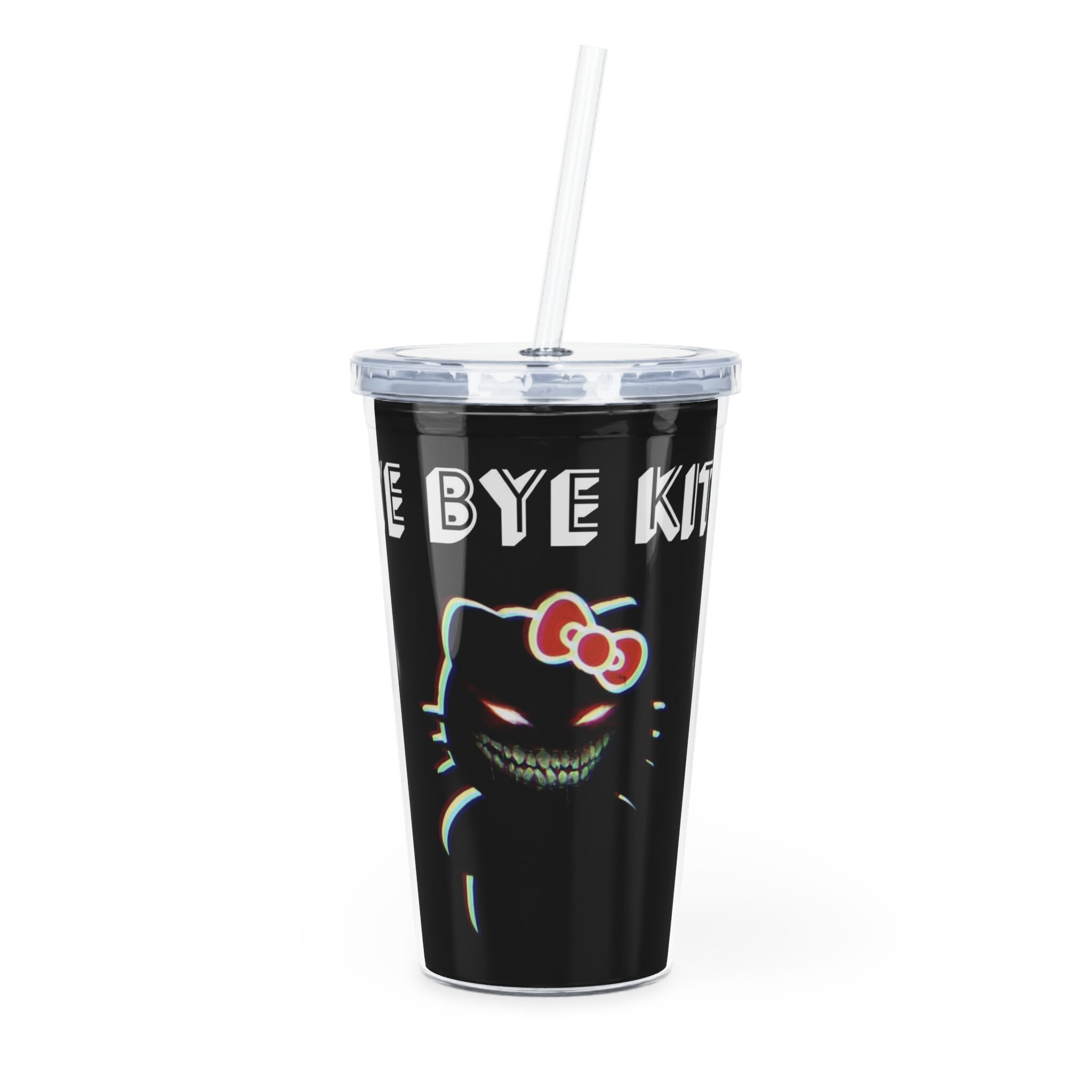 BYE BYE KITTY Horror Hello Kitty Tumbler - Etsy