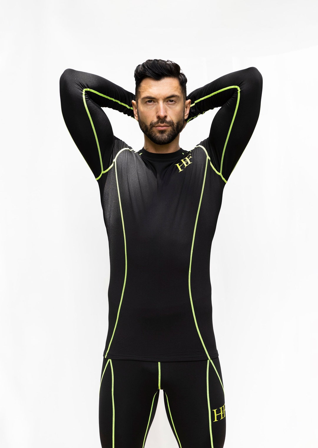 Superhero Compression Set for Men, Workout Gear, Gym Attire, Athletic ...