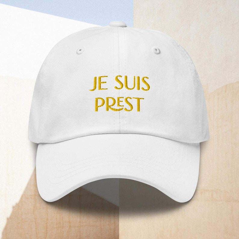 Outlander Inspired Clan Fraser Motto "je Suis Prest" Dad Hat - Etsy