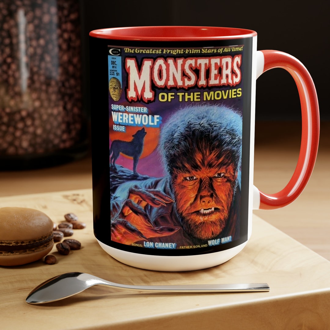 Monsters Monsters of the Movies Magazine Werewolf Issue Two-tone Coffee ...