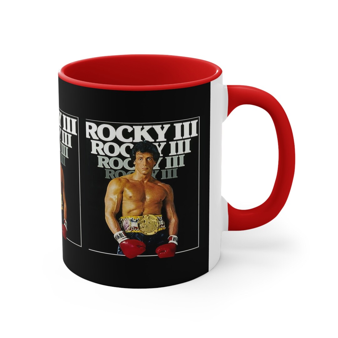11oz. 3 Movie Boxing Sly Stallone Rambo Fun Cool Gift Accent Coffee Mug ...