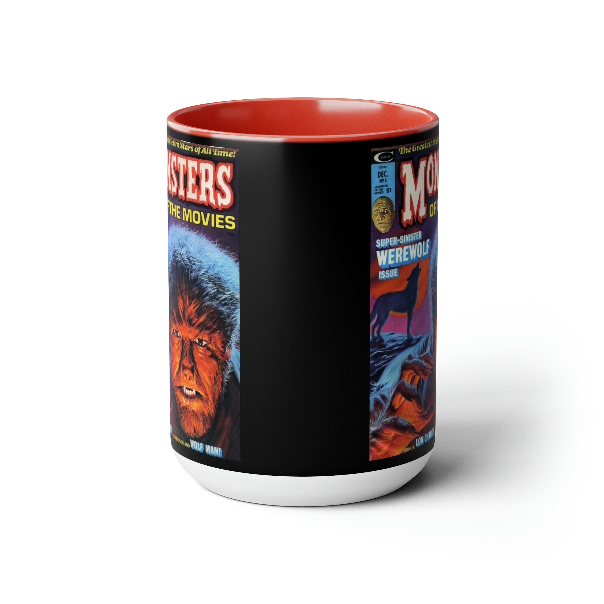 Monsters Monsters of the Movies Magazine Werewolf Issue Two-tone Coffee ...