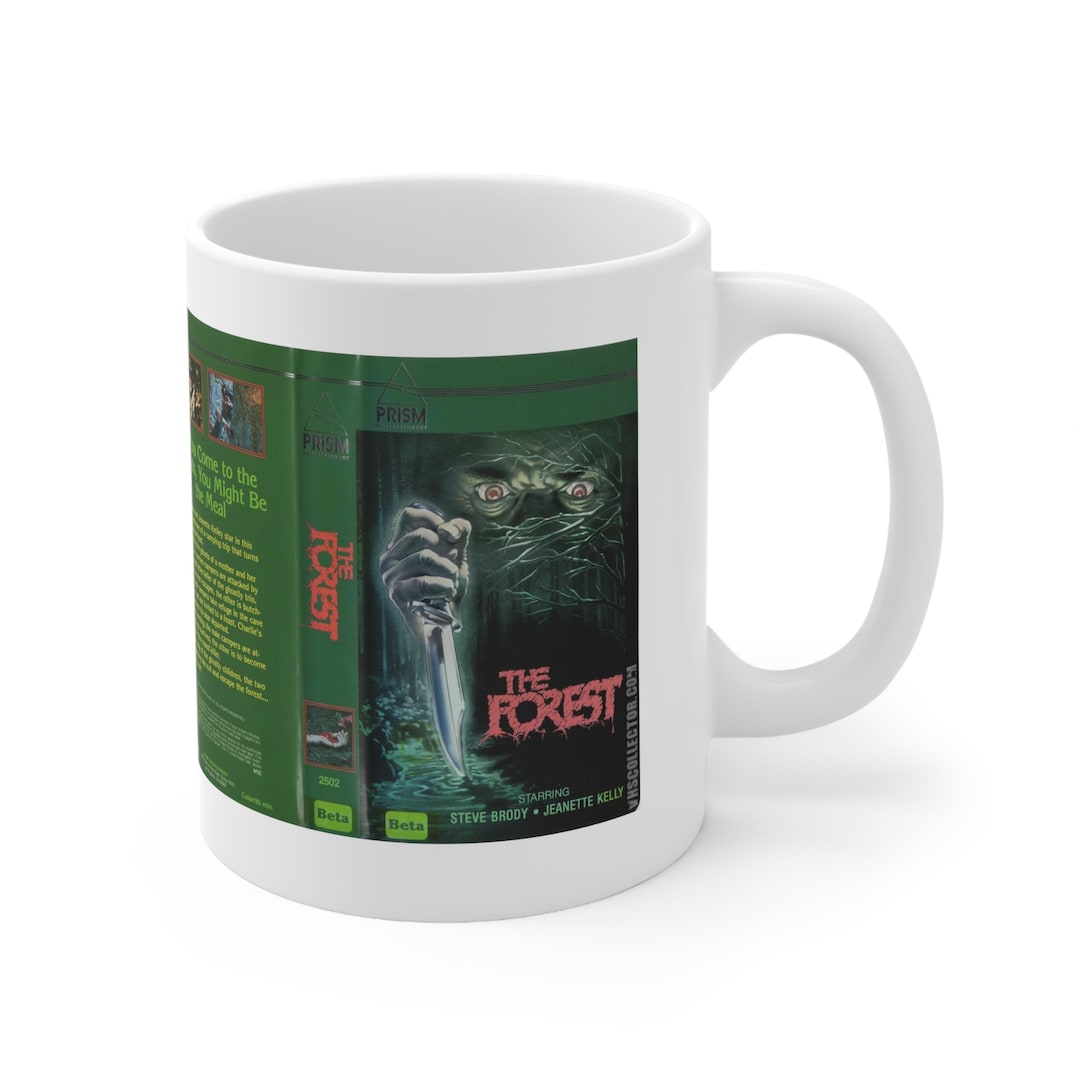 The Forest VHS Cover Horror Movie 80s Home Video Ceramic Mug - Etsy