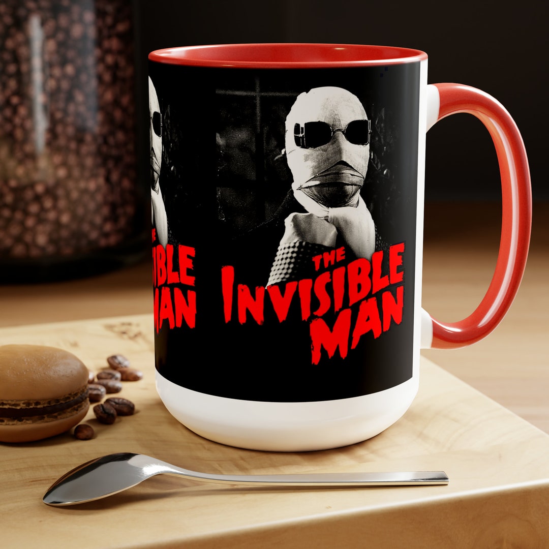 15oz. Invisible Classic Horror Two-tone Coffee Mugs, 15oz - Etsy