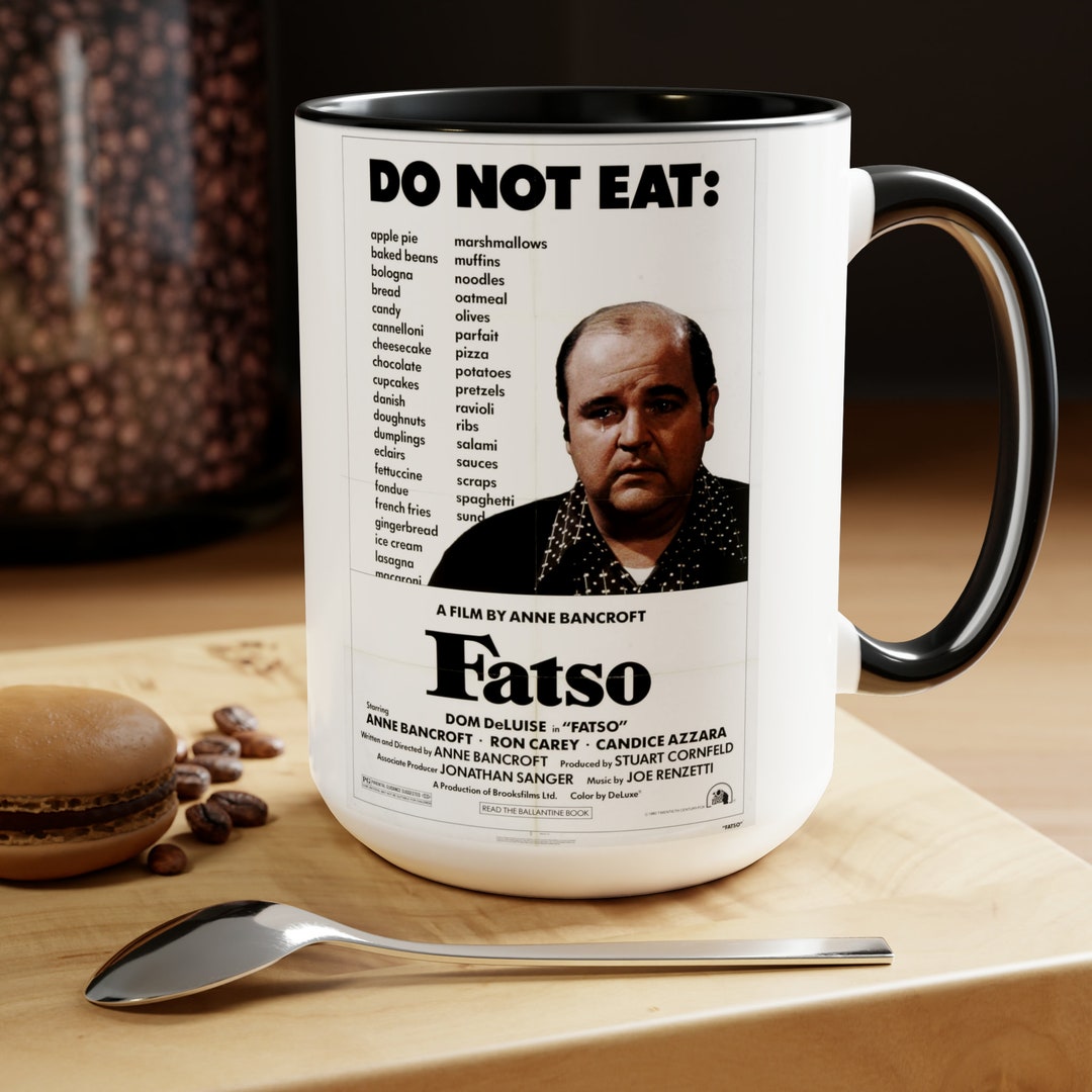 Fatso Comedy Movie Dom Deluise Film Mel Brooks Two-tone Coffee Mugs ...