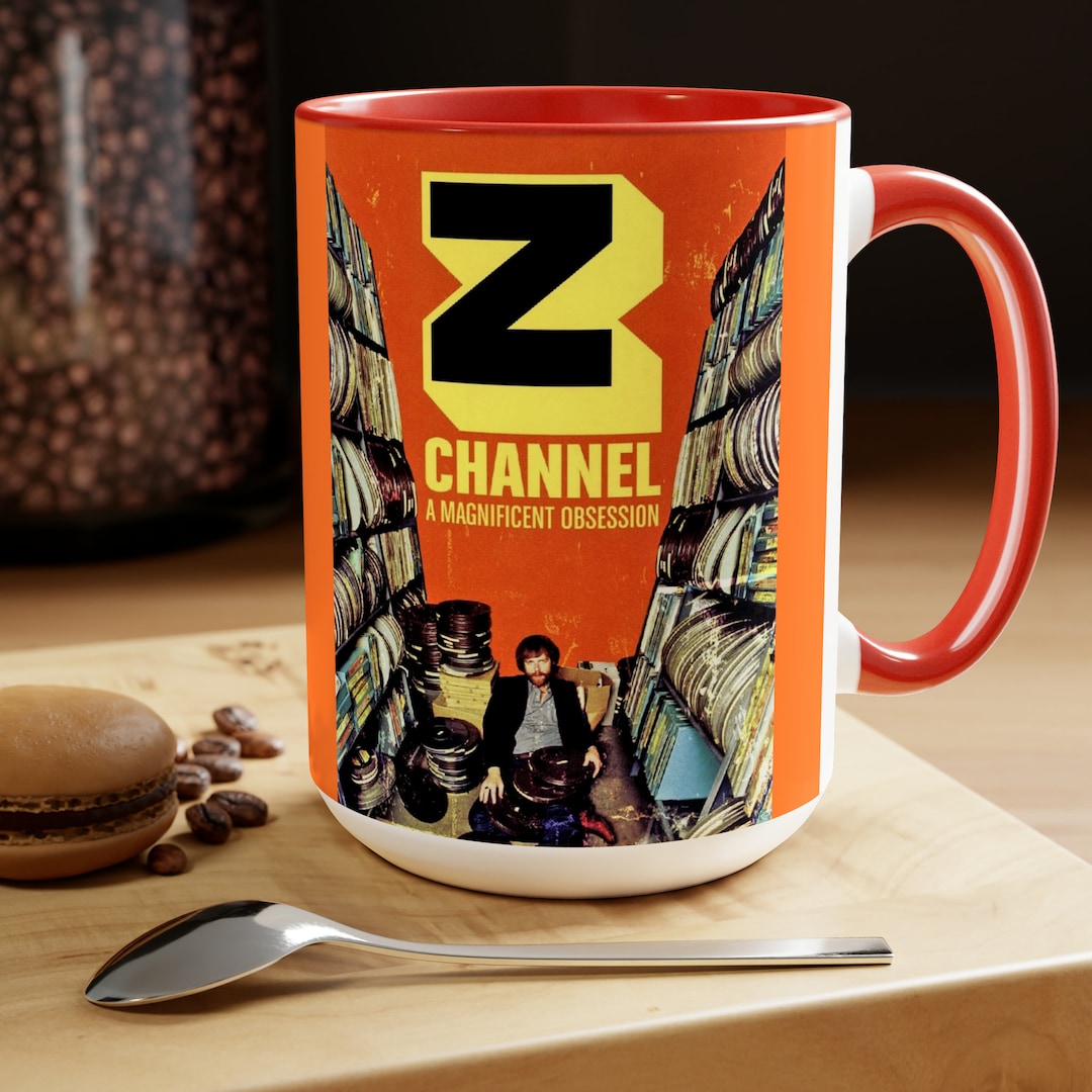 Z Channel Cable Tv Pay Tv Cable Jerry Harvey Two-tone Coffee Mugs, 15oz ...