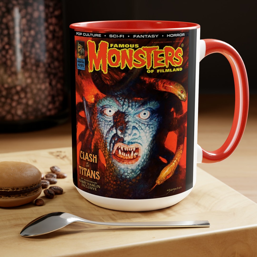 Monsters Magazine Titans Movie Fantasy Film Two-tone Coffee Mugs, 15oz ...