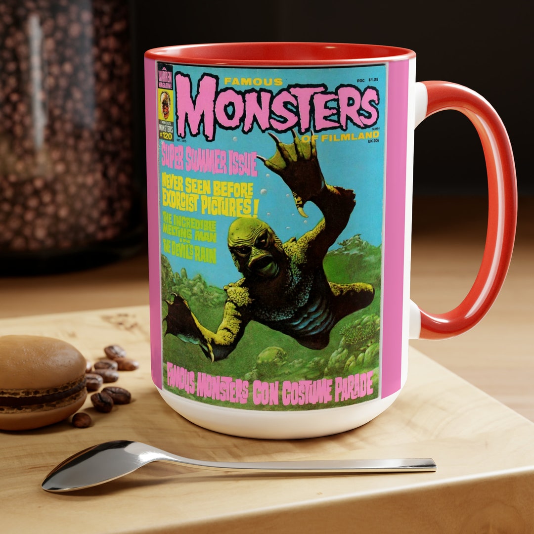 Monsters Magazine Creature From the Black Lagoon Two-tone Coffee Mugs ...