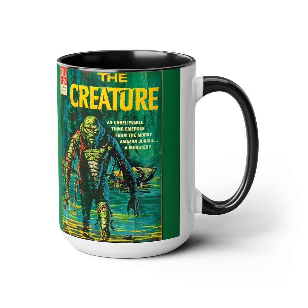 The Creature Pulp Artwork Monster From the Amazon Jungle Two-tone ...