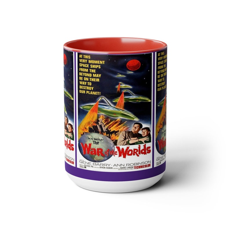 The War of the Worlds 50s Sci Fi Classic Alien Invasion Film Two-tone ...