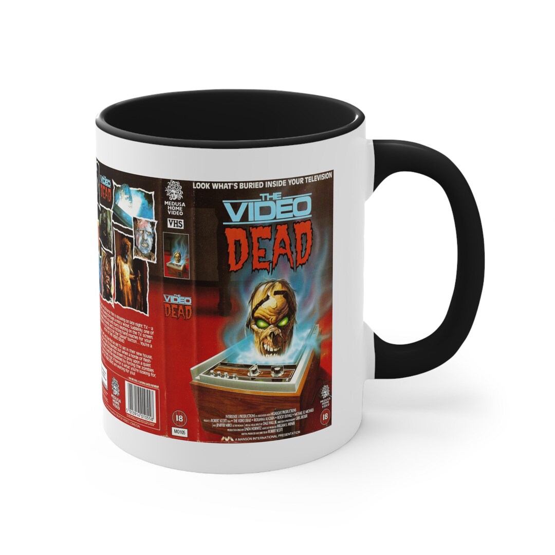 Video Dead VHS Art Work 80s Horror Accent Coffee Mug 11oz - Etsy