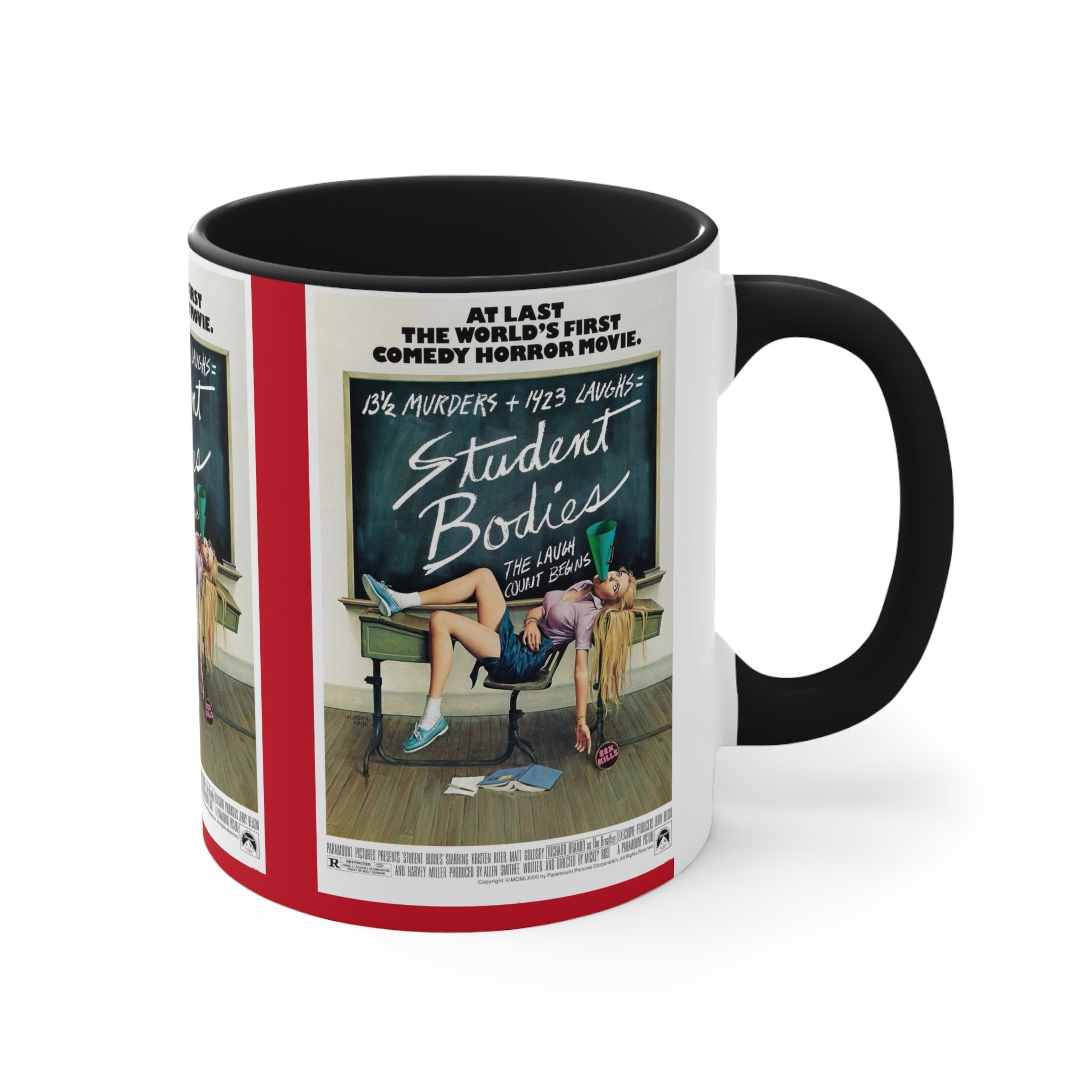 Student Bodies 80s Horror Comedy Film Accent Coffee Mug, 11oz - Etsy