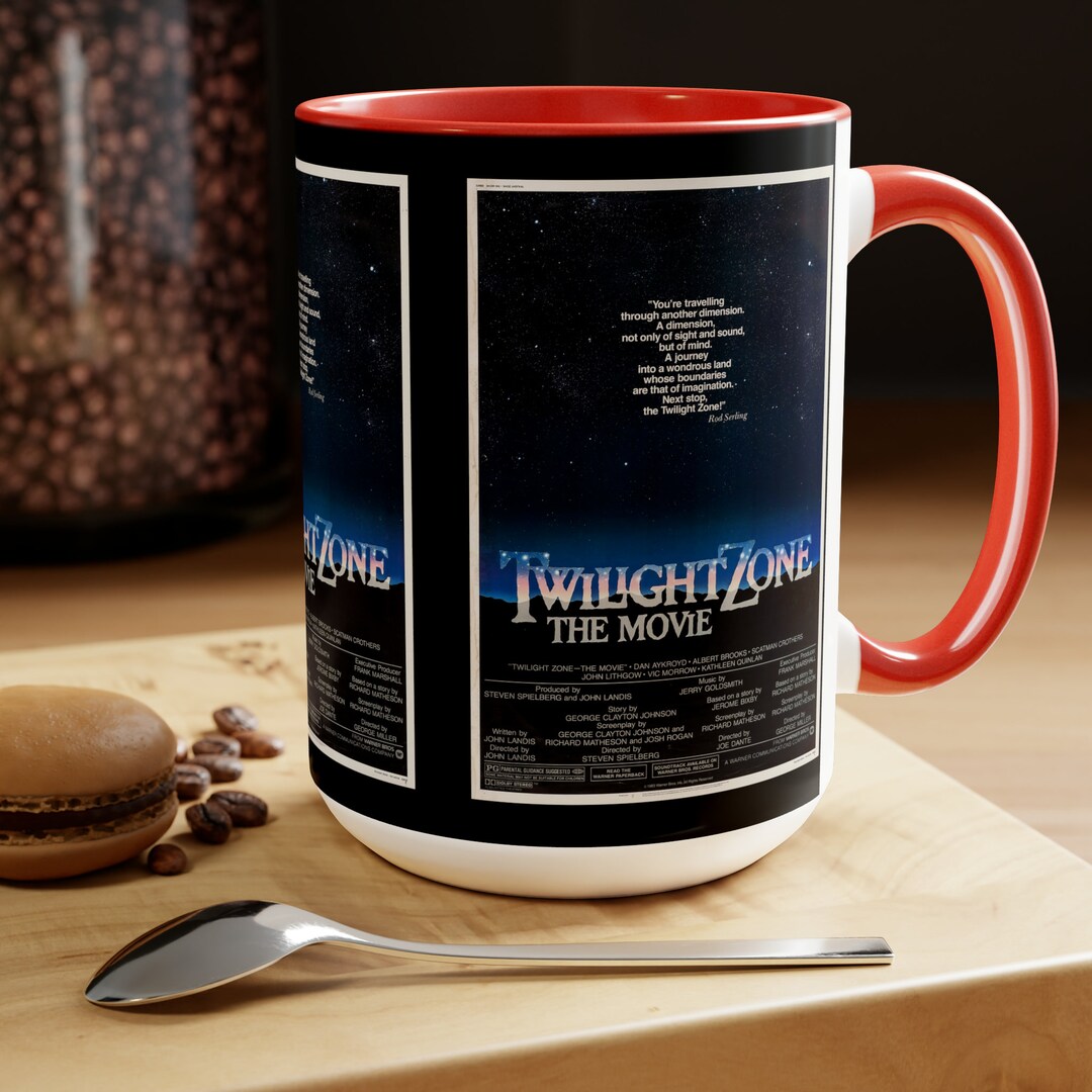 Twilight Zone the Movie 80s Horror Film Two-tone Coffee Mugs, 15oz - Etsy